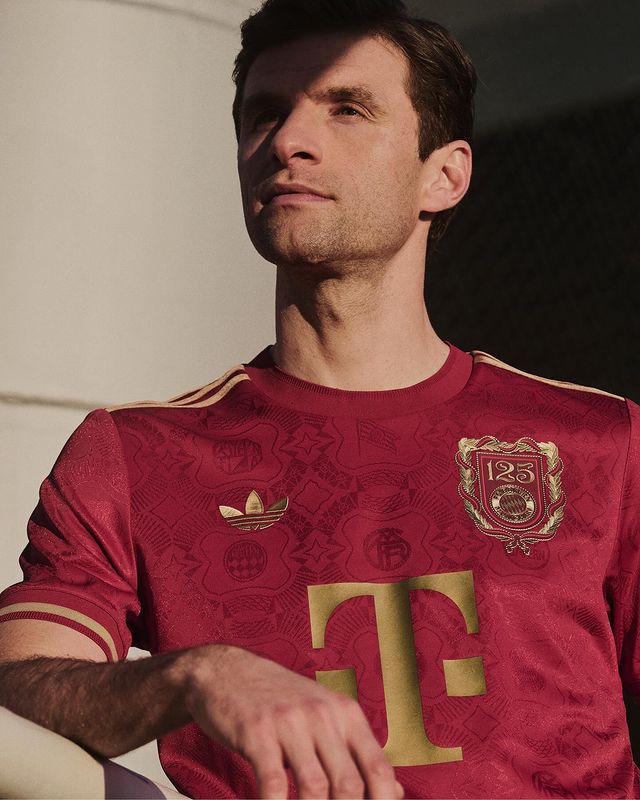 Bayern Munich 125 Aniversario versión jugador – Club de Jerseys
